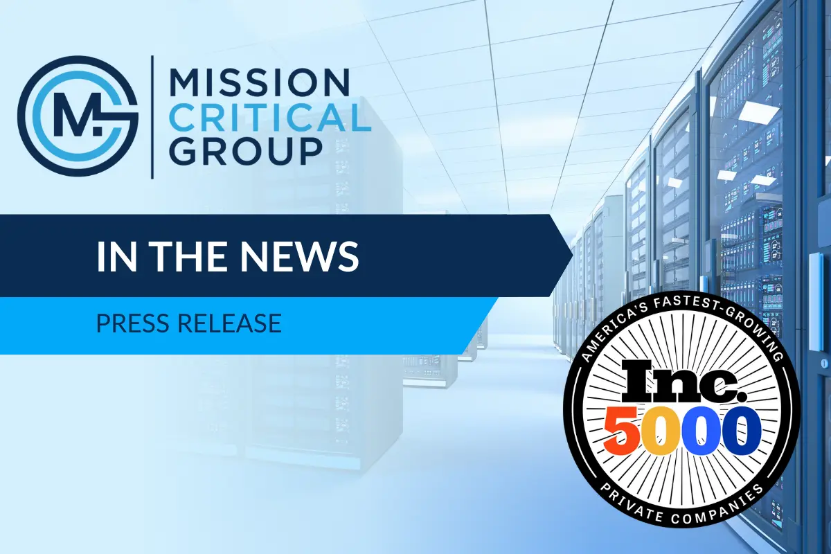 Mission Critical Group Named to 2025 Inc. 5000 List of America’s ...